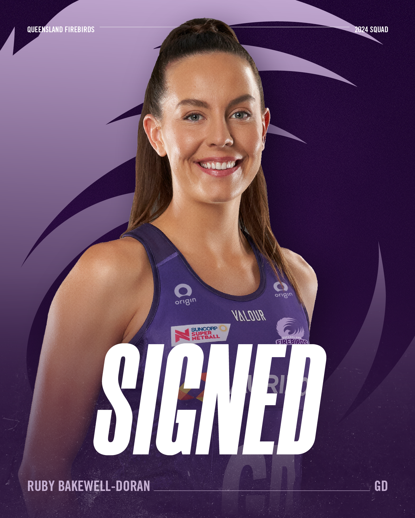 Diamonds defender Bakewell-Doran signs long-term Firebirds deal - The Home of the Queensland ...